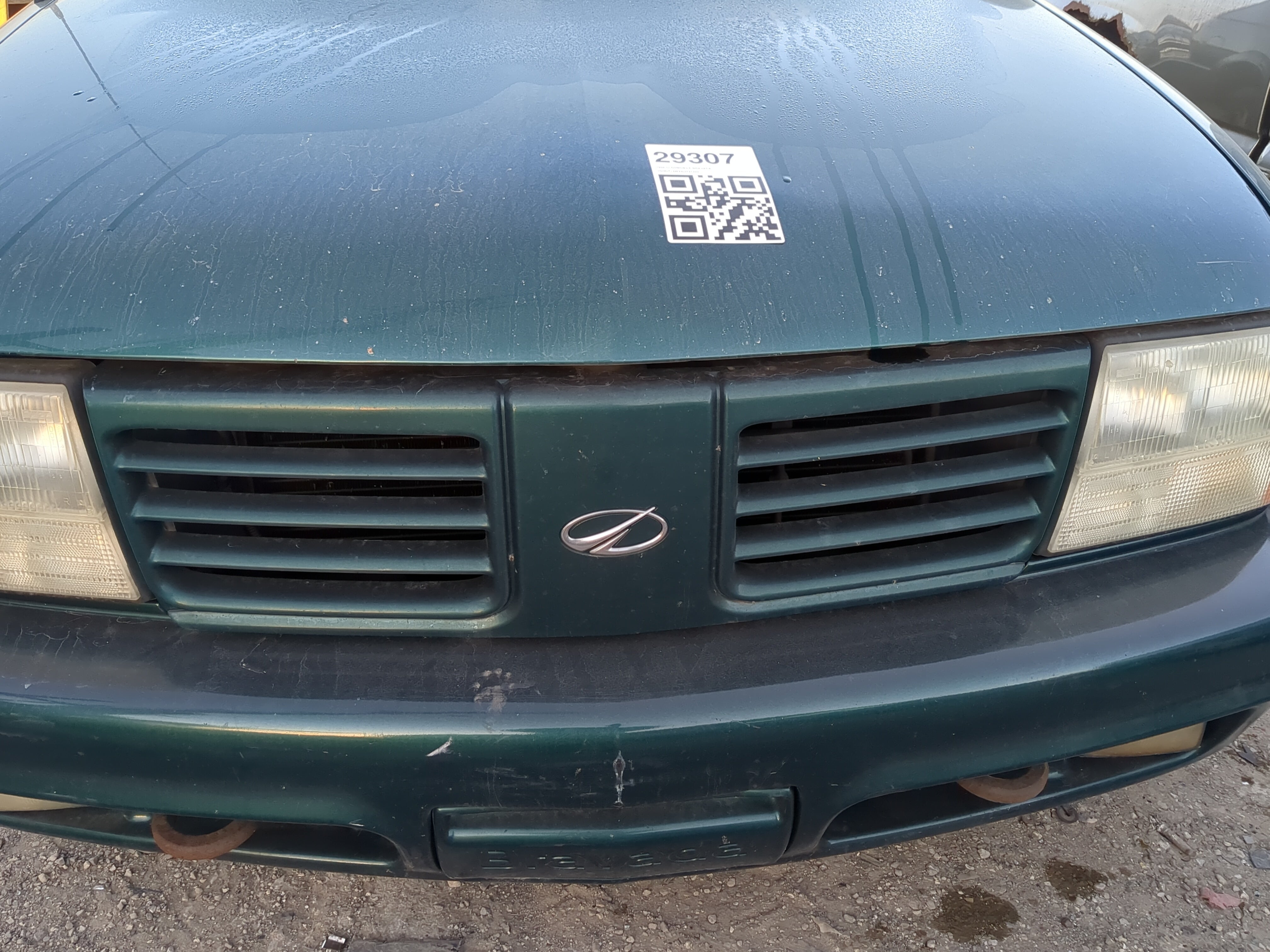 01 Bravada Front Bumper