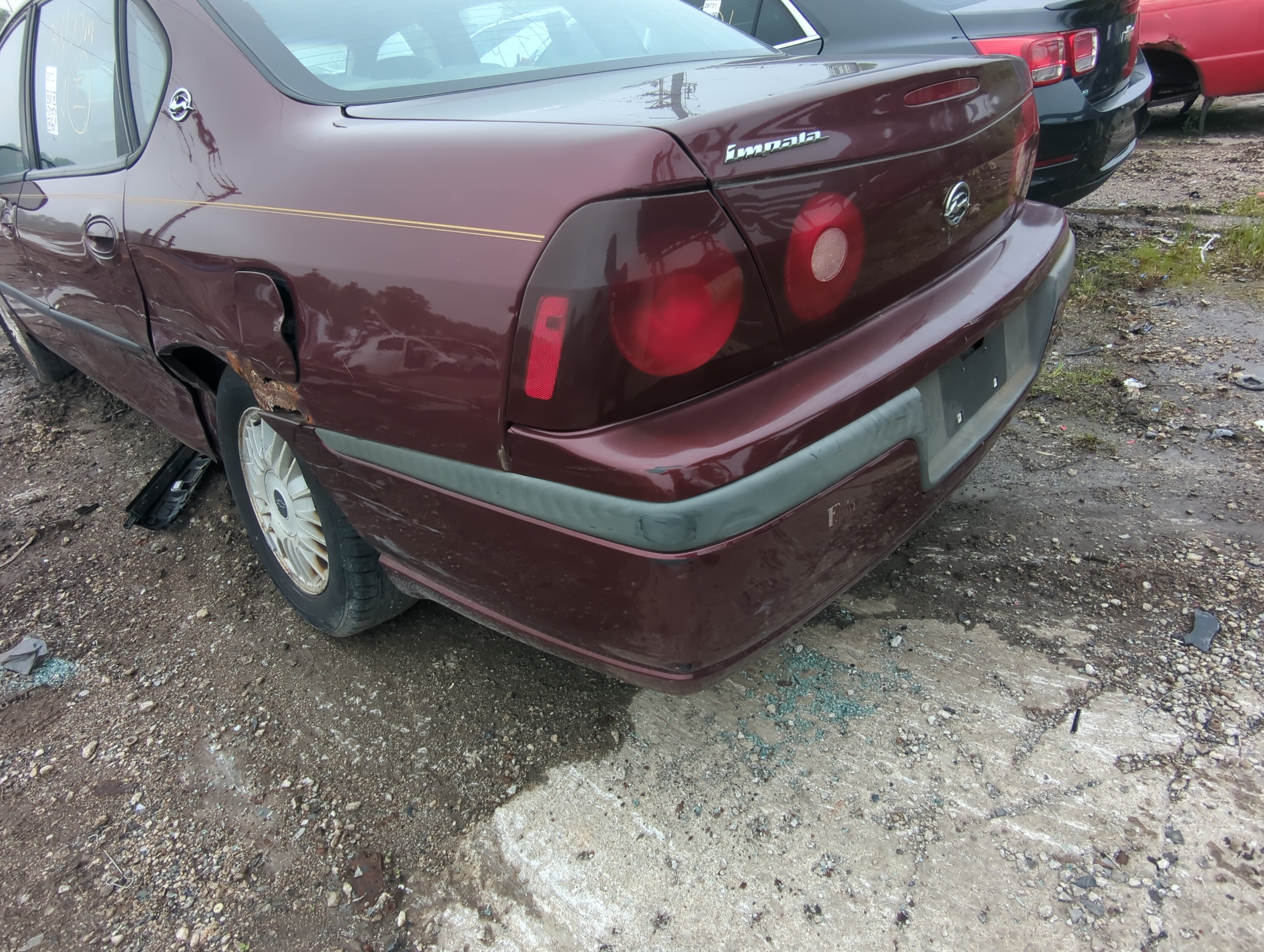 2001-2005 Chevrolet Impala Rear Bumper Assembly Oem – Oemusedautoparts1.com