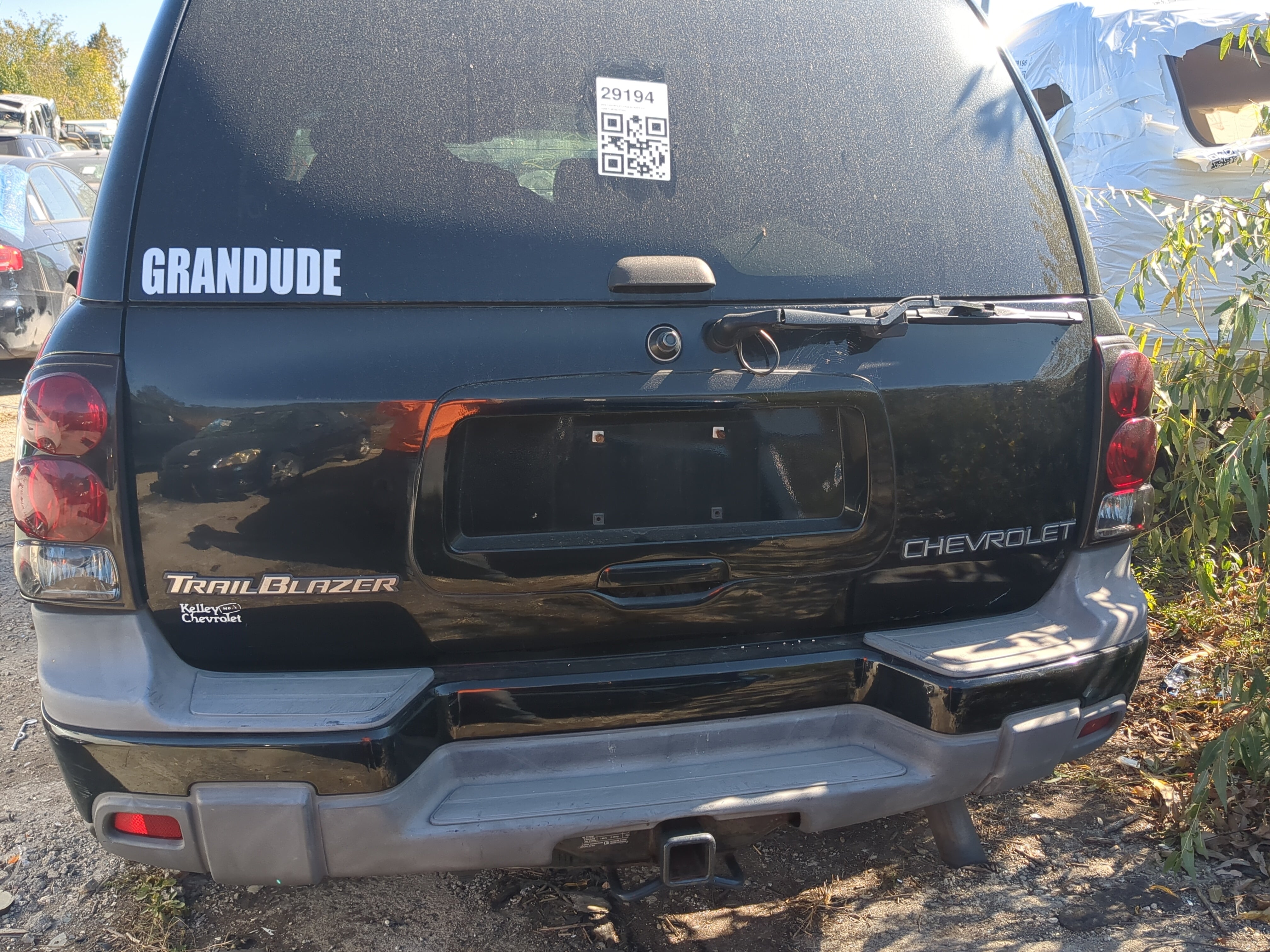 2002-2006 Chevrolet Trailblazer Ext Trunk/decklid/hatch/tailgate Oem ...