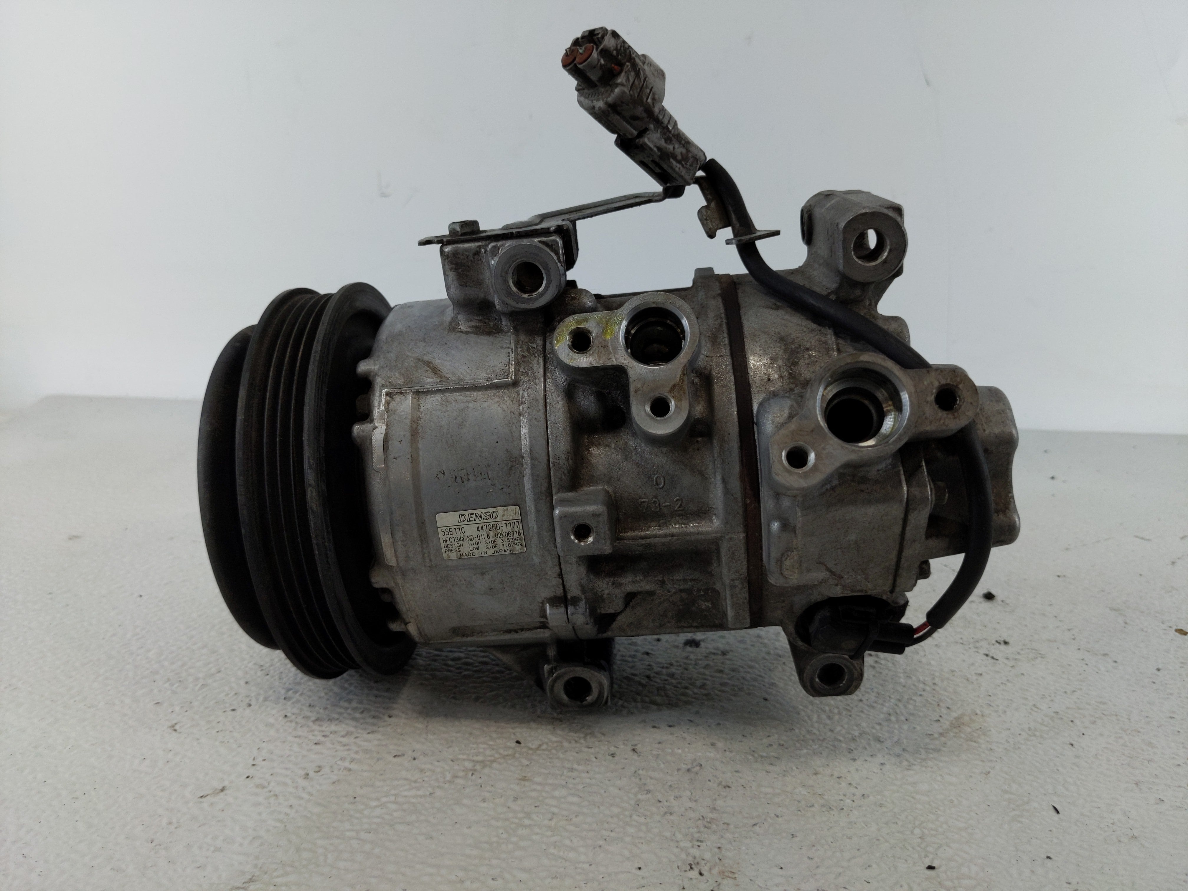 2006-2012 Toyota Yaris Air Conditioning A/c Ac Compressor Oem ...