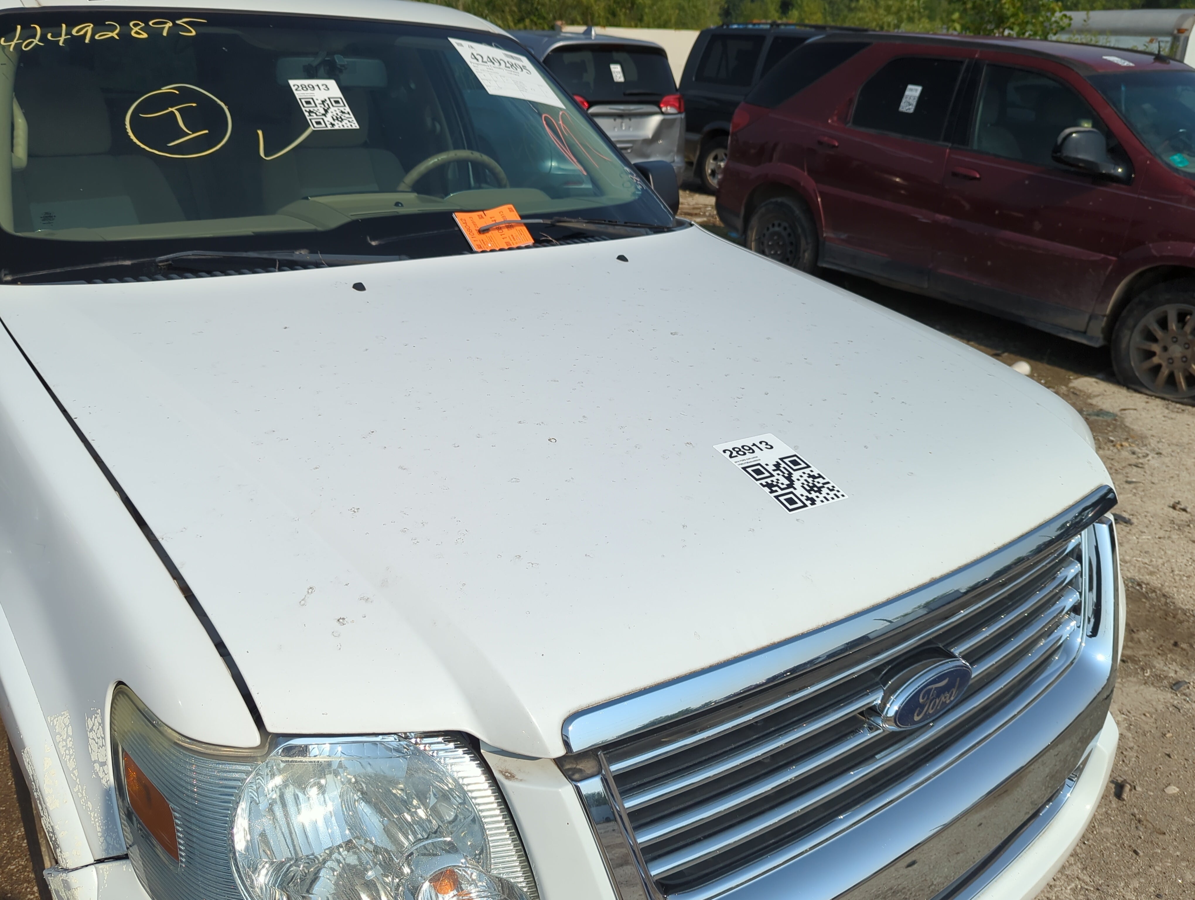 2006-2010 Ford Explorer Hood Oem – Oemusedautoparts1.com