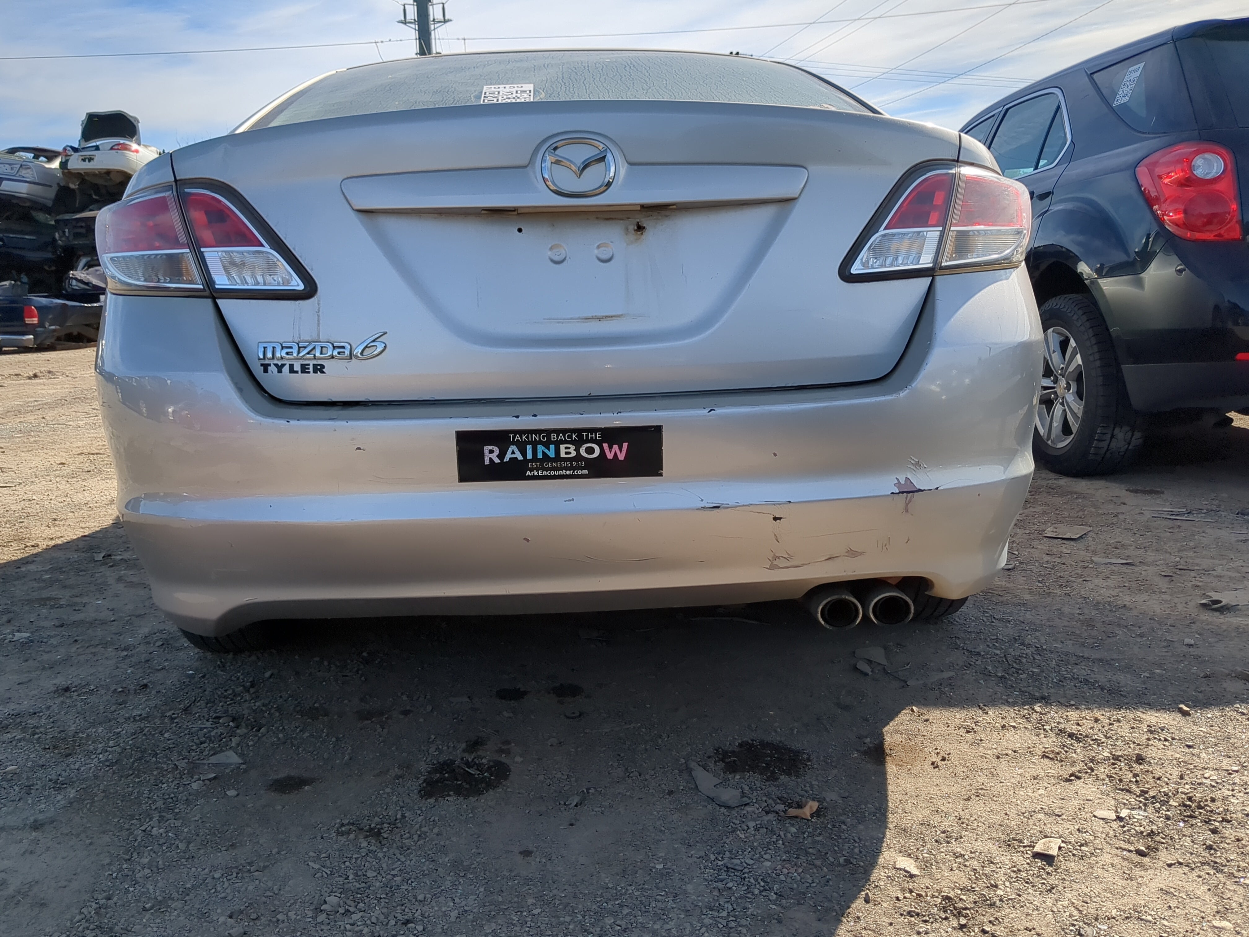 2009-2013 Mazda 6 Rear Bumper Assembly Oem – Oemusedautoparts1.com