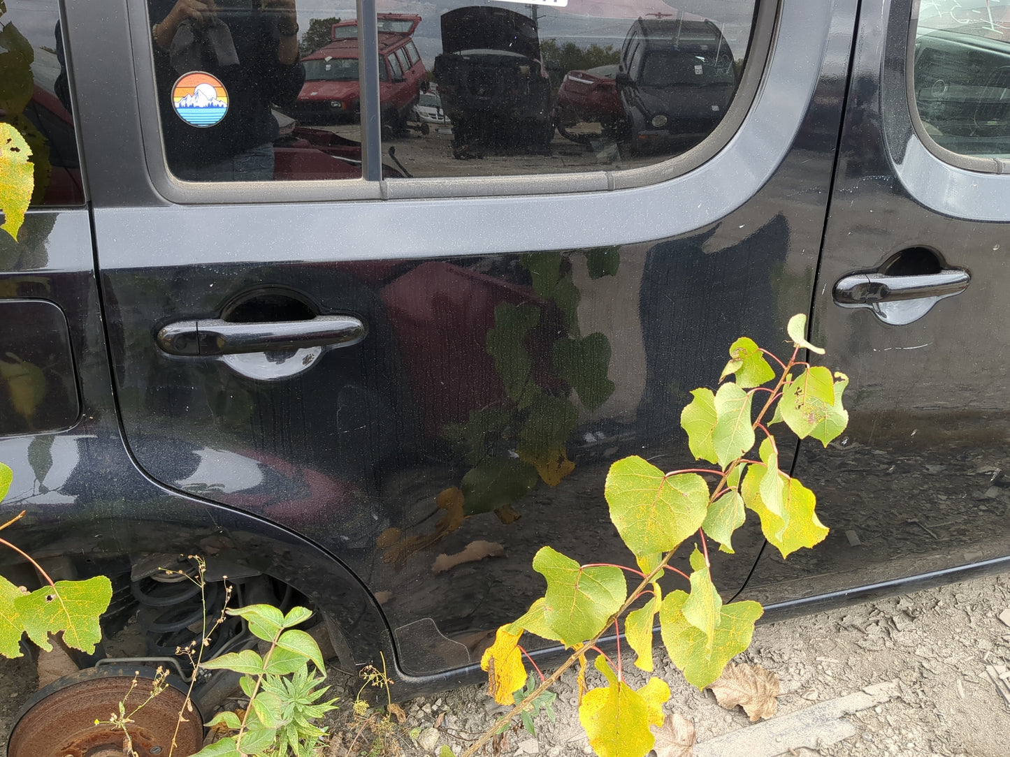 2011-2014 Nissan Cube Passenger Rear Door Oem – Oemusedautoparts1.com