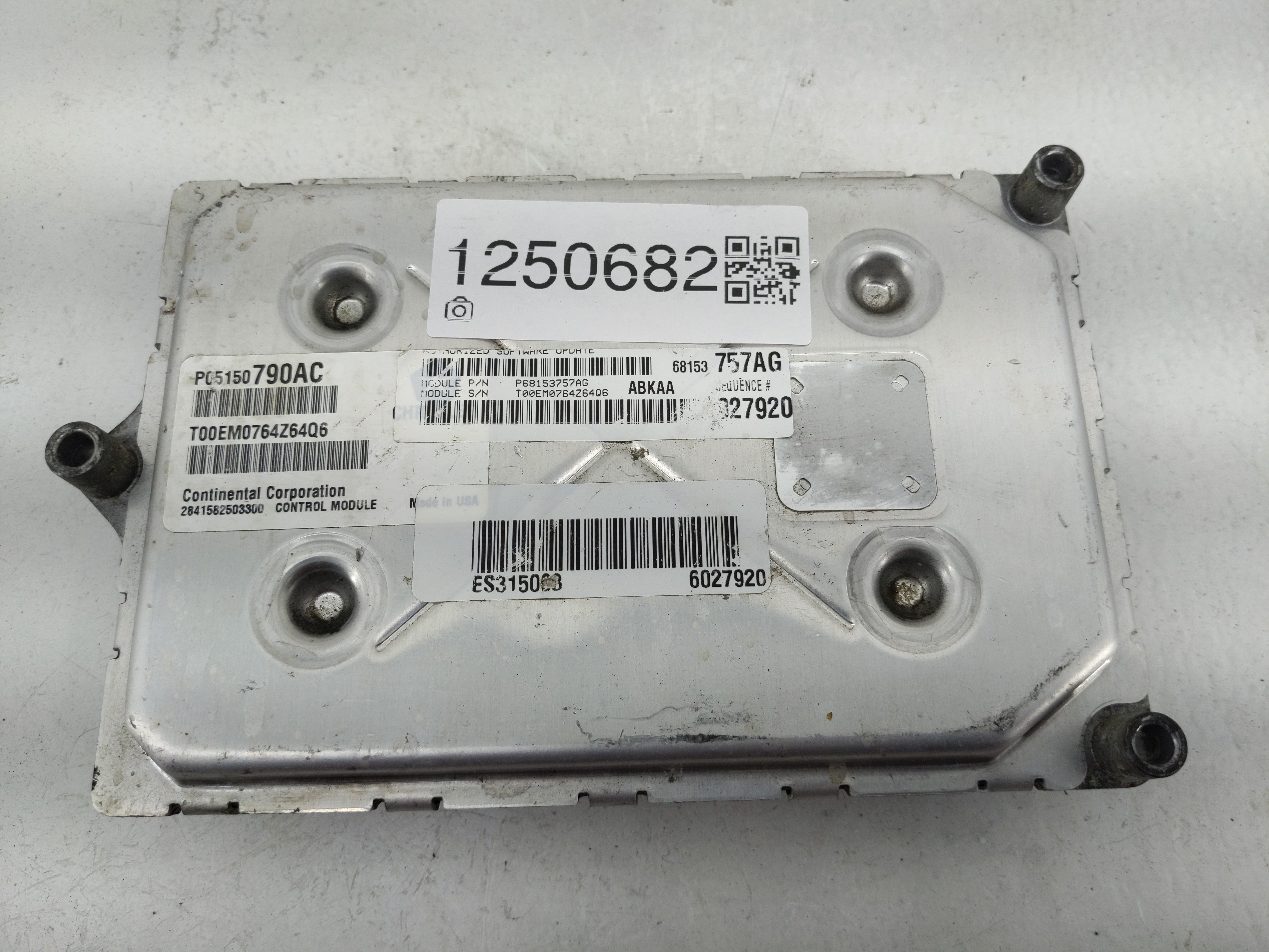 2014 Dodge Ram 1500 PCM Engine Control Computer ECU ECM PCU OEM P/N:P0 ...