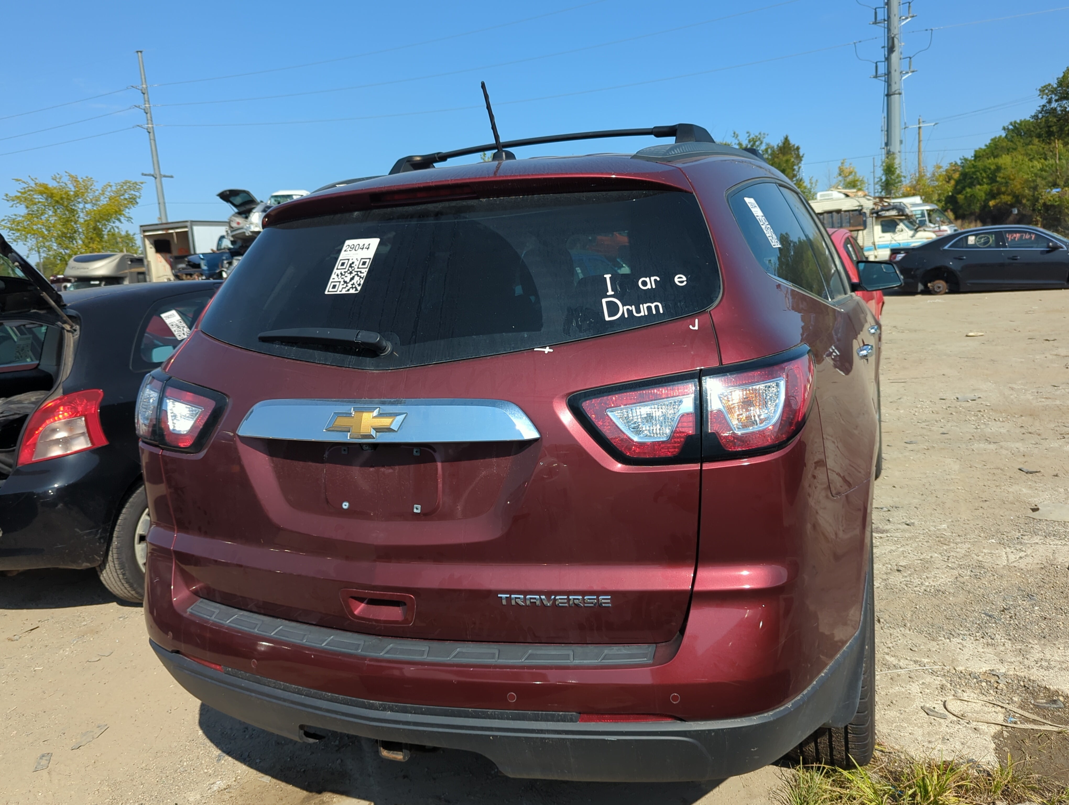 2013-2017 Chevrolet Traverse Trunk/decklid/hatch/tailgate Oem ...
