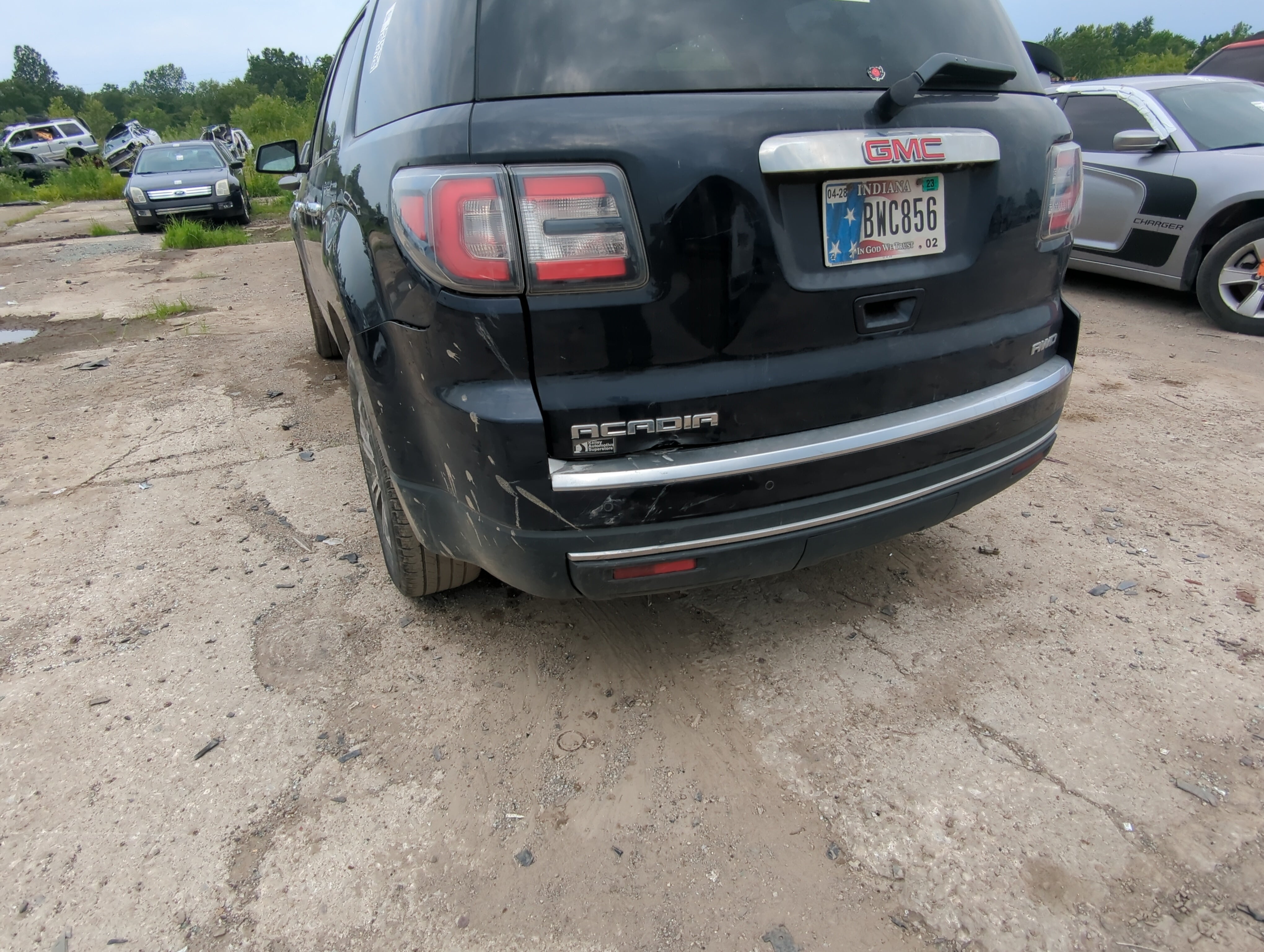 2013-2017 Gmc Acadia Rear Bumper Assembly Oem – Oemusedautoparts1.com
