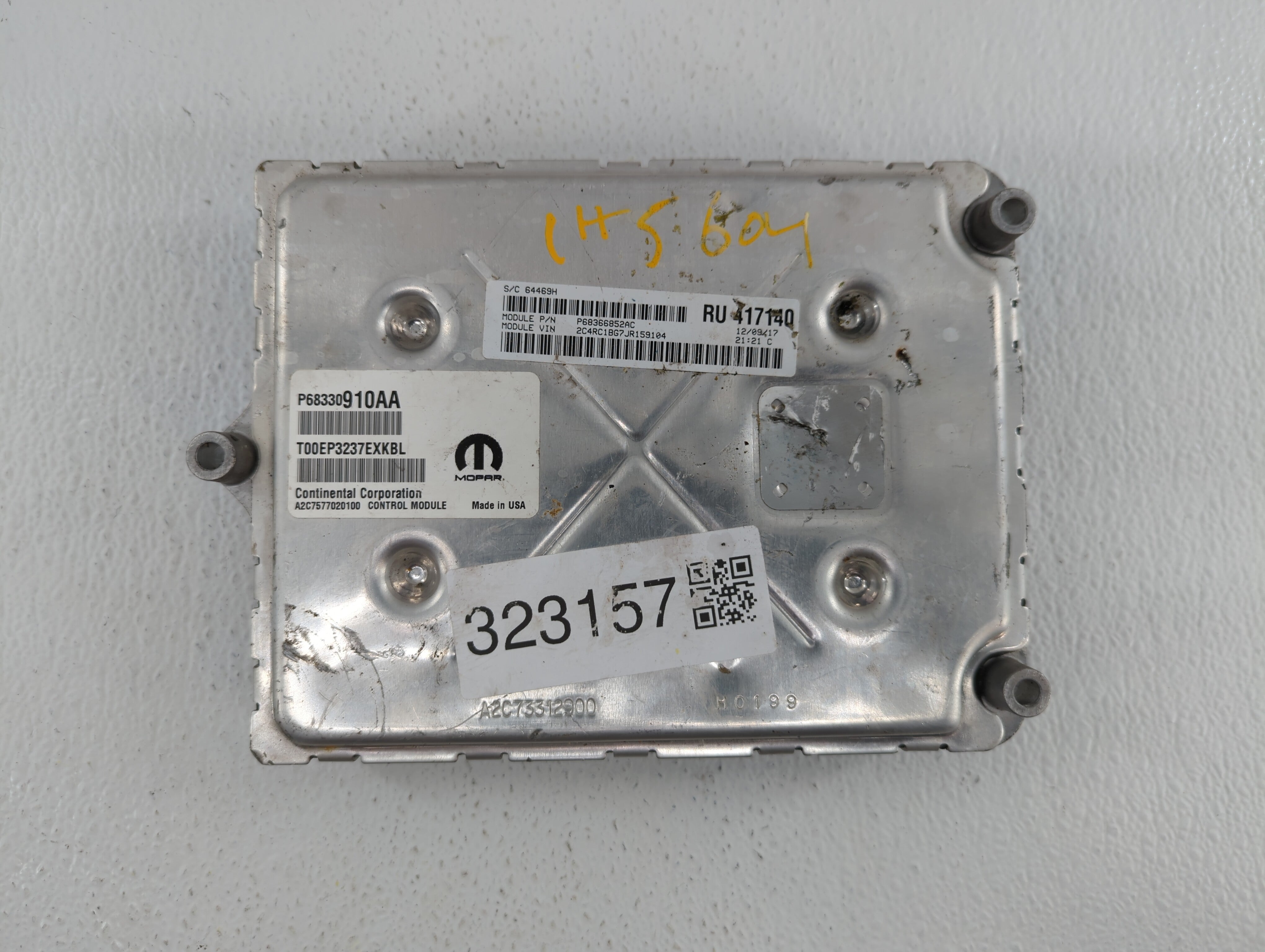 2018 Chrysler Pacifica PCM Engine Control Computer ECU ECM PCU OEM P/N ...