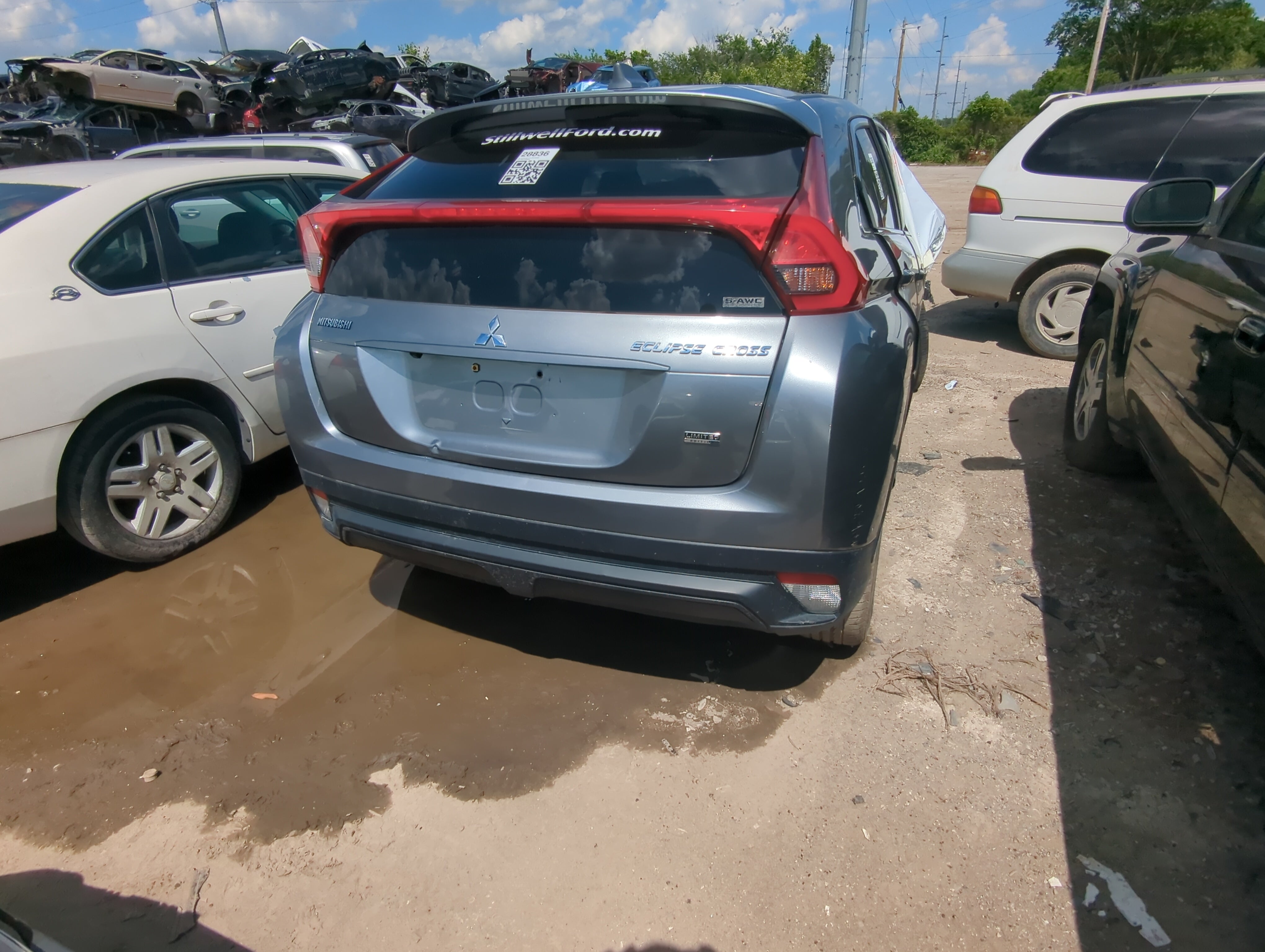 2019 Mitsubishi Eclipse Cross Rear Bumper Assembly Oem ...