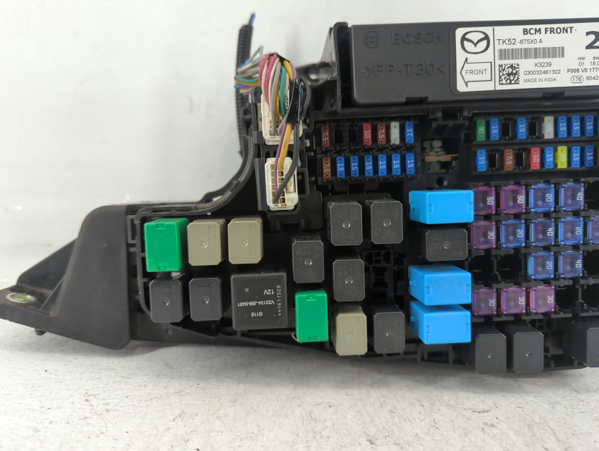 2017-2021 Mazda 6 Fusebox Fuse Box Panel Relay Module P/N:KD45 66760 ...