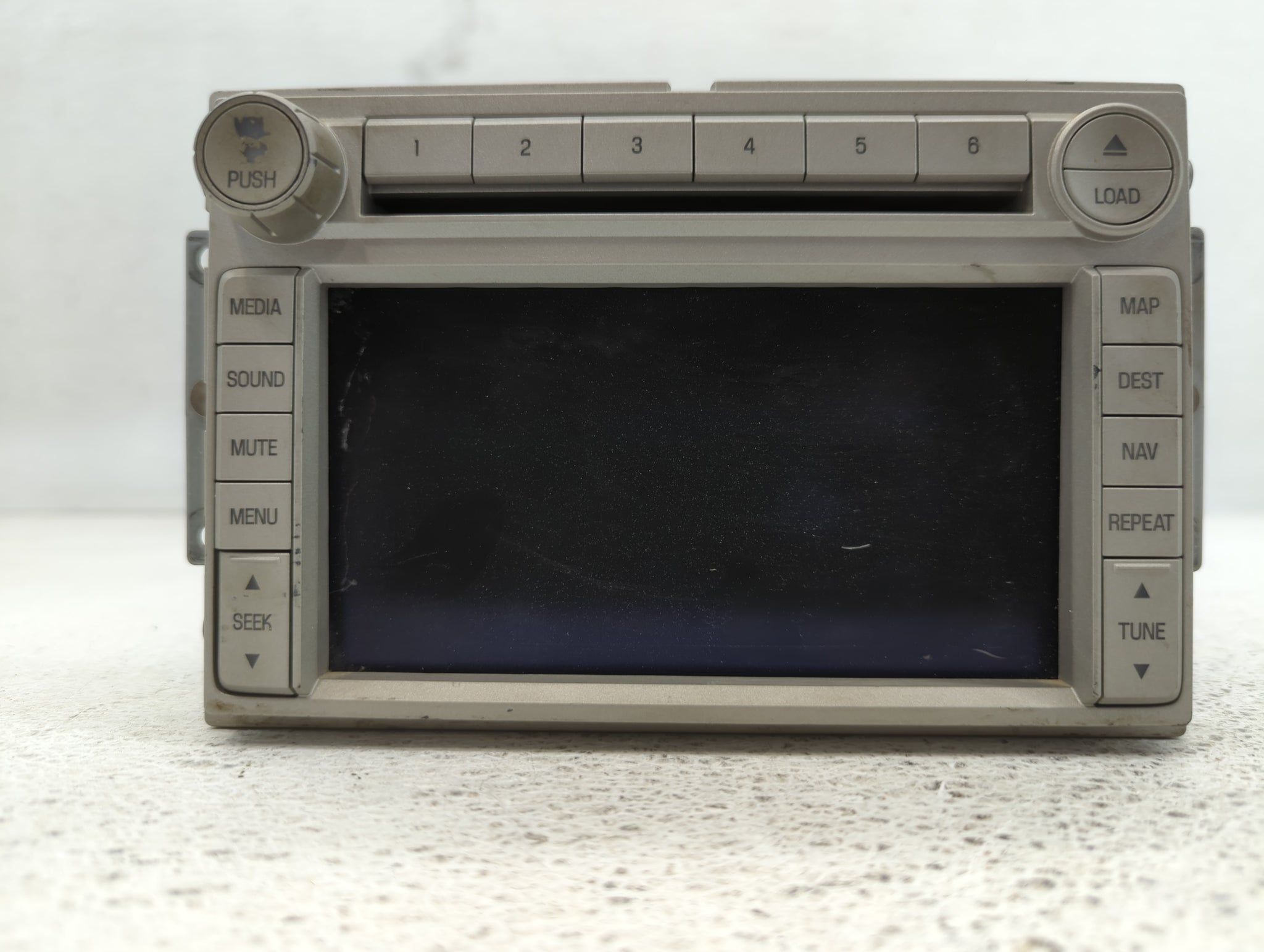 2007 Lincoln Mkx Radio AM FM Cd Player Receiver Replacement P/N:7A1T-18K931-DA Fits OEM Used ...