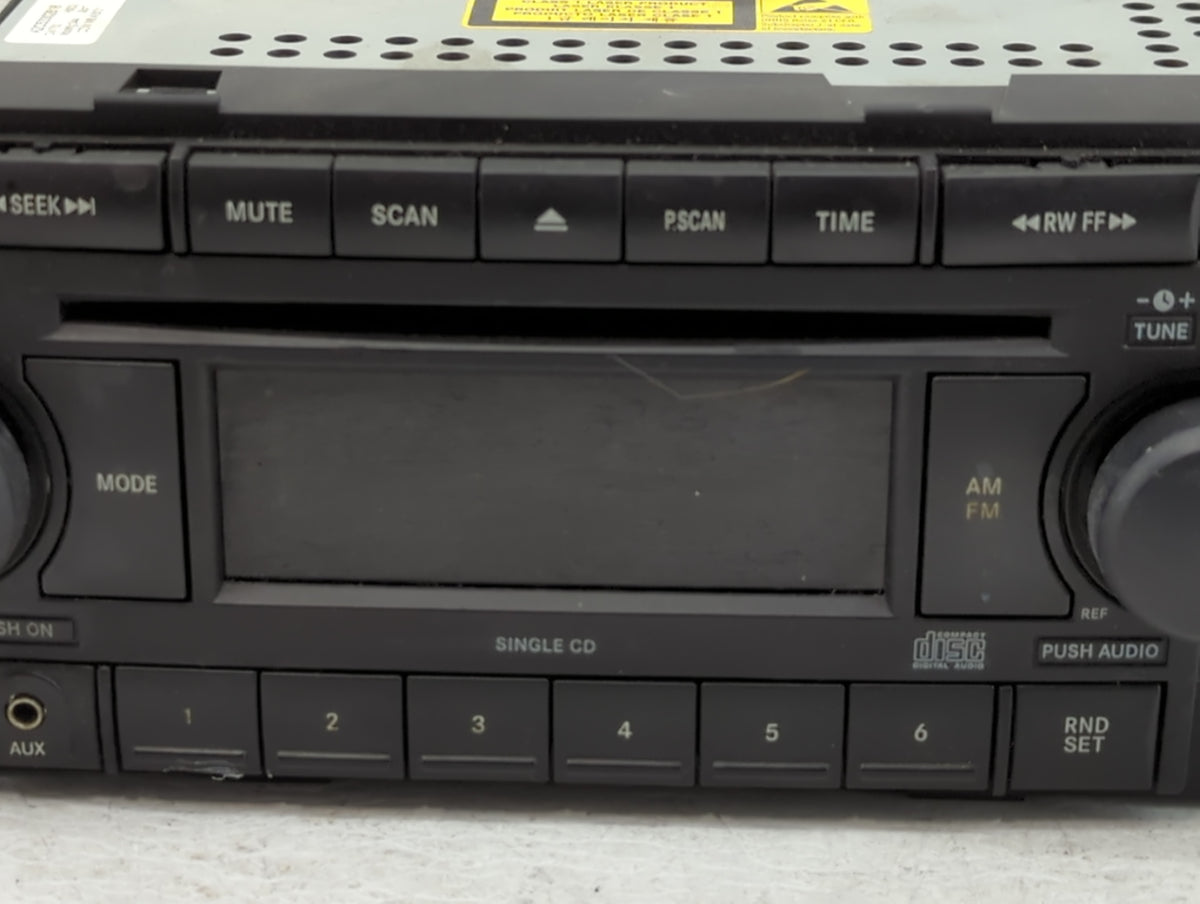 2006-2008 Dodge Ram 1500 Radio AM FM Cd Player Receiver Replacement P/N ...