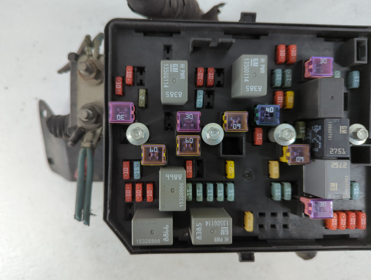 2009-2012 Audi Q5 Fusebox Fuse Box Panel Relay Module P/N:13786621-02 ...