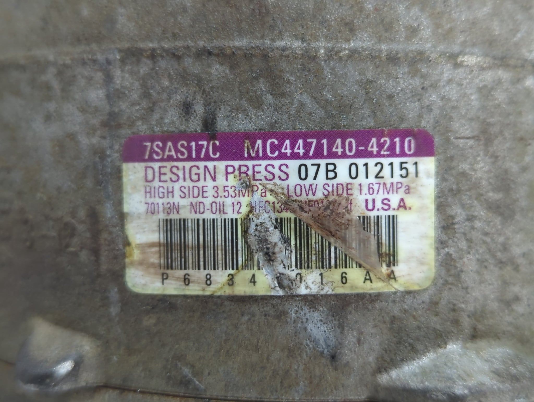 Dodge Ram 1500 Air Conditioning A/c Ac Compressor Oem ...