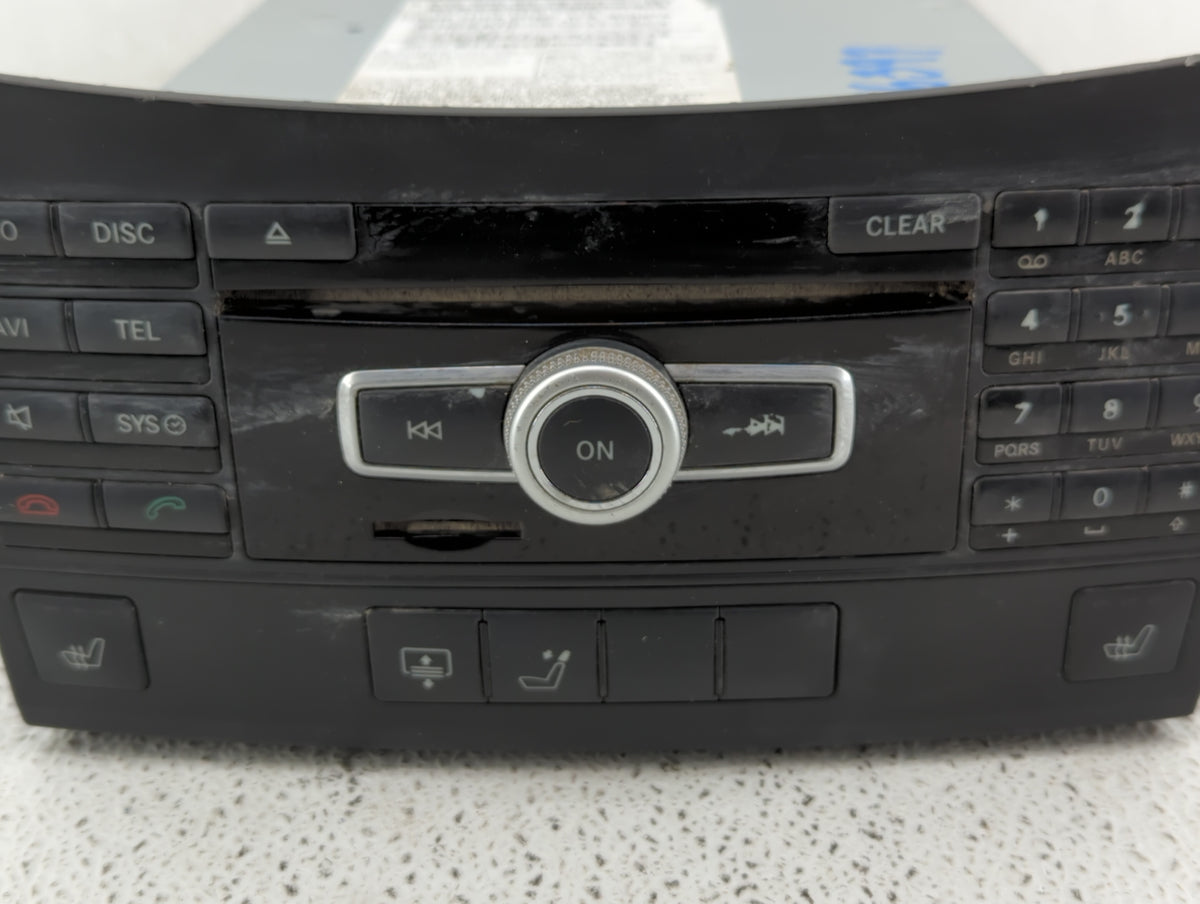 2012 Mercedes-Benz E350 Radio AM FM Cd Player Receiver Replacement P/N ...